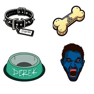 "Derek Hale Sticker Pack #1" Sticker for Sale by SterekBiz | Redbubble