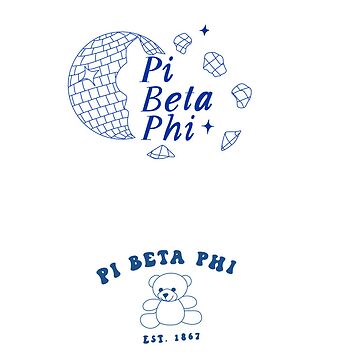 "Blue pi beta phi pack" Sticker for Sale by jstahl21 | Redbubble