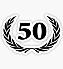 50 Geburtstag: Sticker | Redbubble
