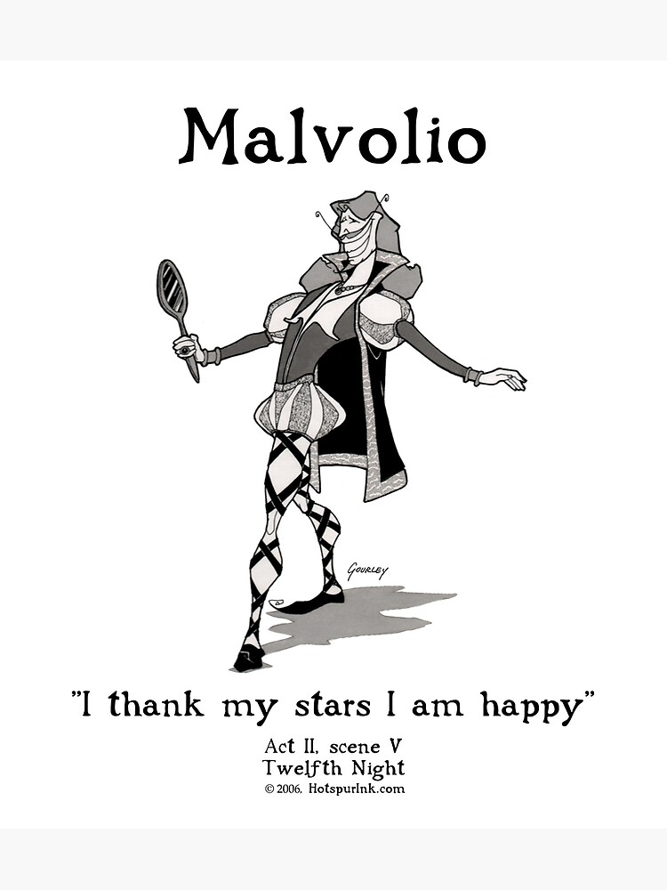 "MALVOLIO" Framed Art Print by MattGourley | Redbubble
