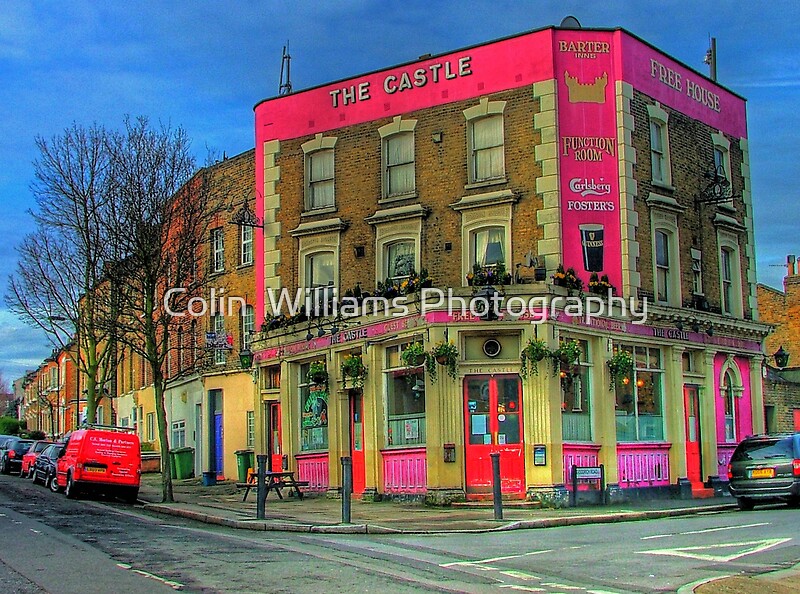 "The Castle Pub London - HDR" by Colin Williams Photography | Redbubble