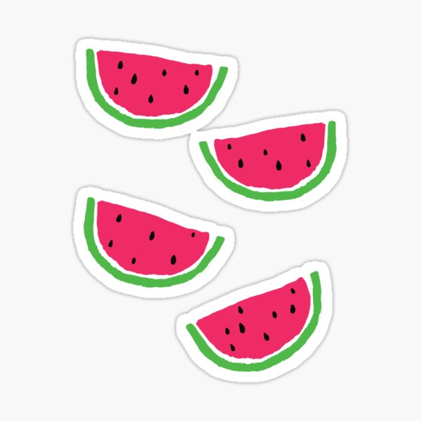 Watermelon Stickers | Redbubble