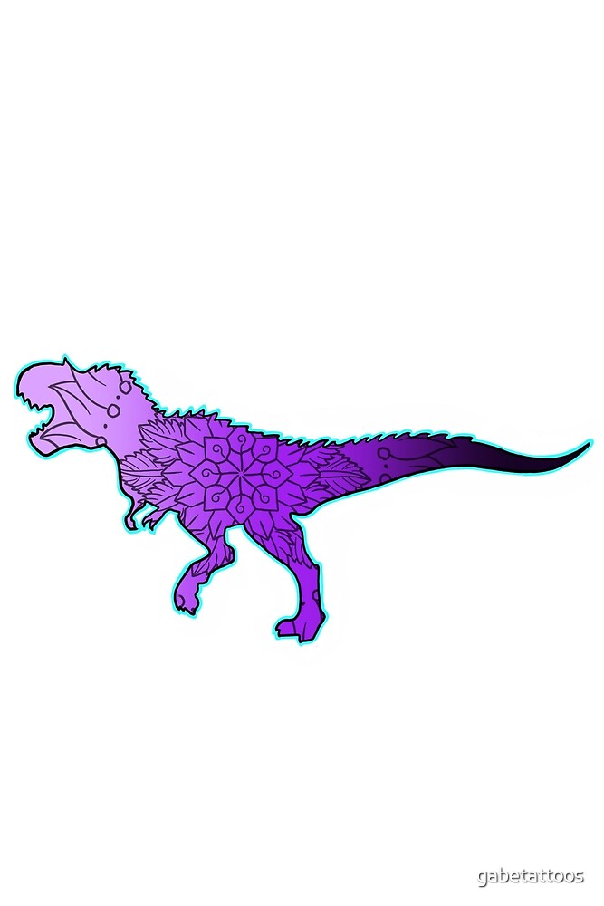 "Peaceful Rex" by gabetattoos | Redbubble
