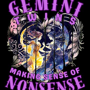 "Gemini Energy: Powered By Coffee And Curiosity. gemini season" Sticker ...