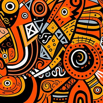 "Colors of Maputo: Exploring Mozambican Patterns" Sticker for Sale by ...