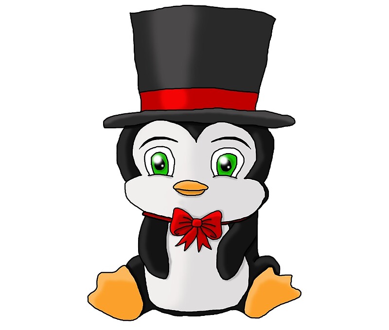 "Fancy Penguin" by elly208 | Redbubble