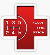 Stick Shift: Stickers | Redbubble