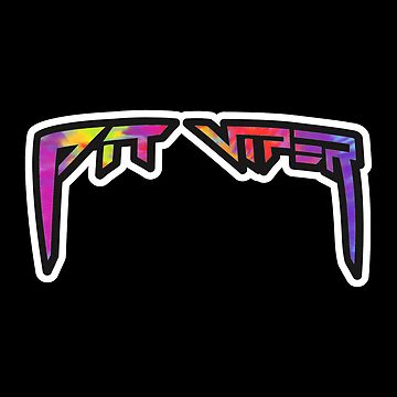 "Pit Viper Sticker / Decal - Tie Dye " Sticker for Sale by sticker ...