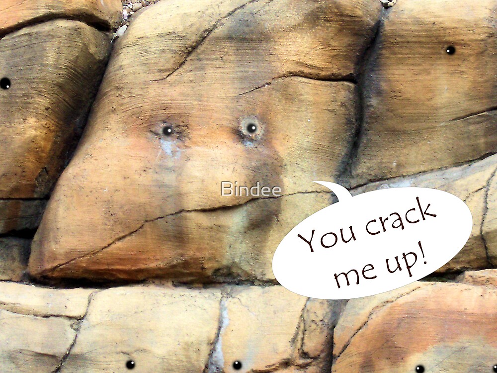 ""You Crack Me Up!"" by Bindee | Redbubble