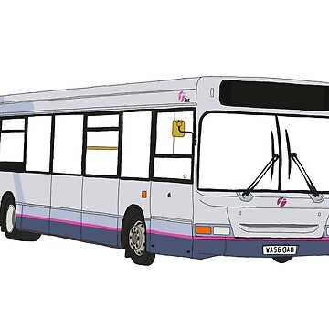 "First bus Dennis Dart" Sticker for Sale by JayMainLine58 | Redbubble