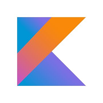"Copy of Kotlin logo programming language for developers" Sticker for ...