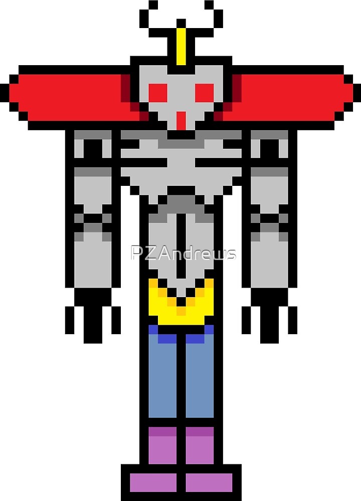"Pixelated Bot" by PZAndrews | Redbubble