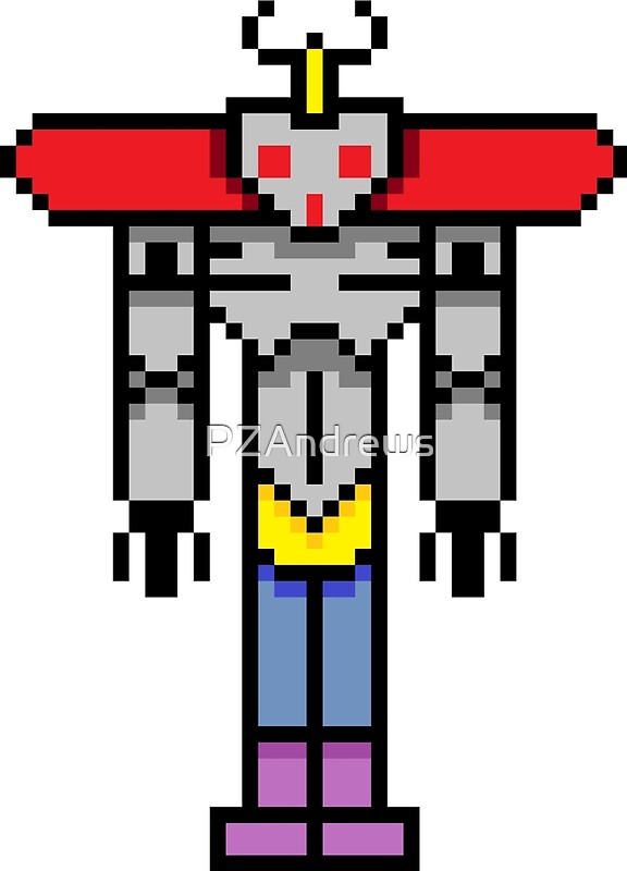 "Pixelated Bot" by PZAndrews | Redbubble