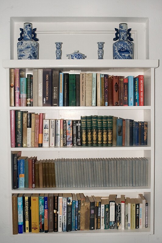 "Books at Resort" by Richard Sitler | Redbubble