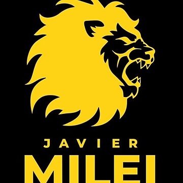 "Logo Javier Milei" Sticker by 898music | Redbubble