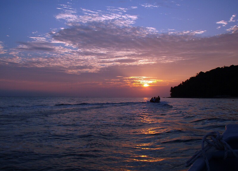 "Perhentian Sunset" by Brian Beardon | Redbubble
