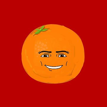 "Orange with man face Roblox" Sticker by NoiseDesigns | Redbubble