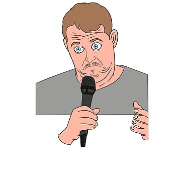 "Shane Gillis Characterized " Sticker for Sale by Bjammer | Redbubble