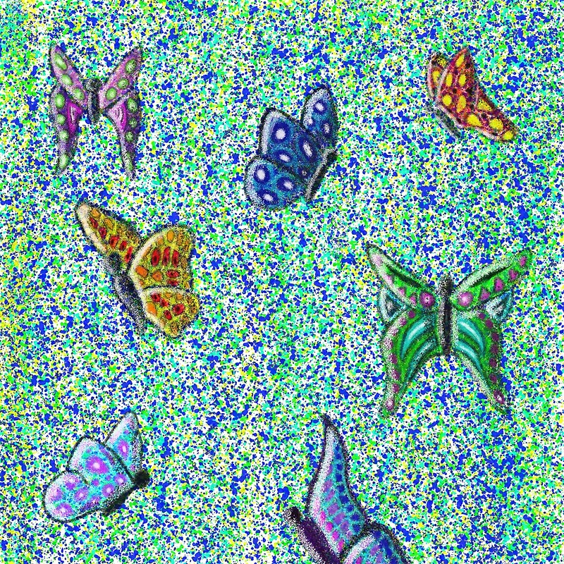 "Butterfly Stipple" by Vibradoodle | Redbubble