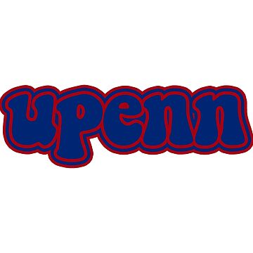 "upenn" Sticker for Sale by samanthaedelman | Redbubble