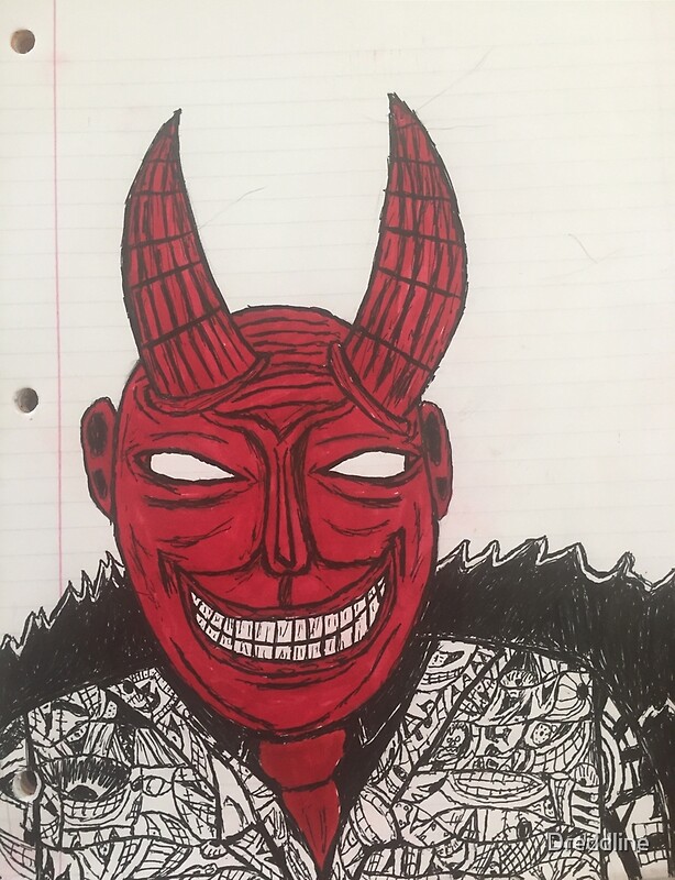 "The Devil's Human too " by Dreddline | Redbubble