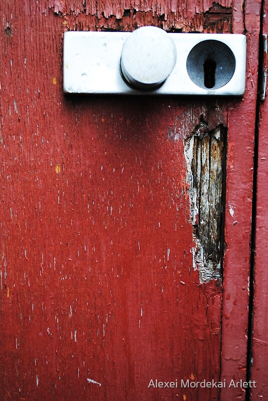 "sad door" by Alexei Arlett | Redbubble