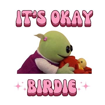 "It's okay Birdie Nanalan Wonderful girl" Sticker for Sale by ...