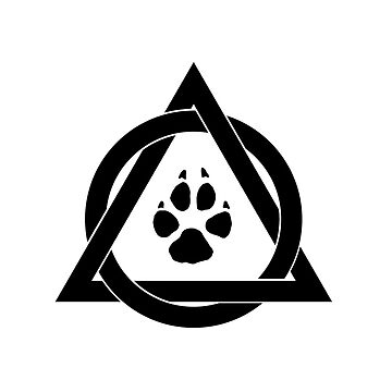 "Wolf Therian " Sticker for Sale by Red-wolfo | Redbubble