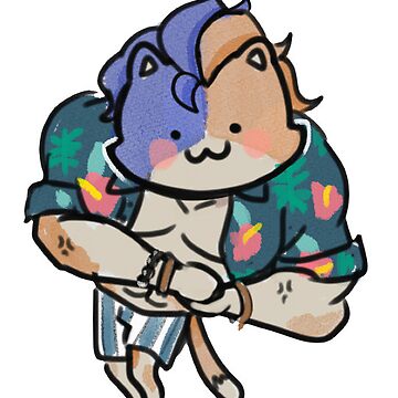 "PURRADISE MEOWSCLES" Sticker for Sale by ayarain | Redbubble