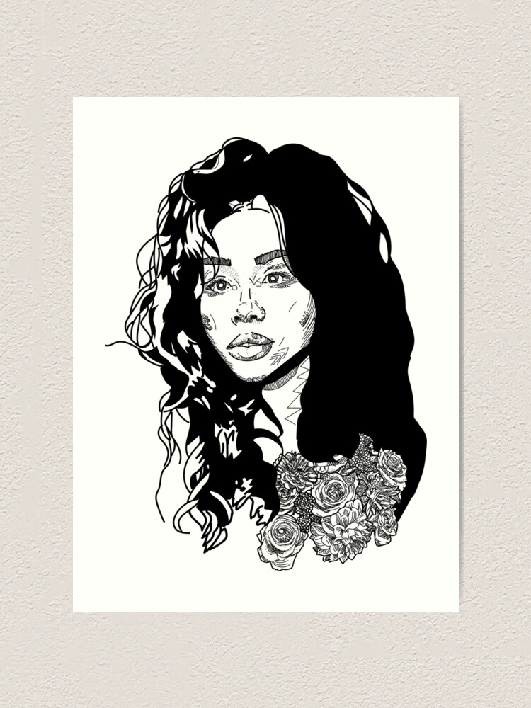 "SZA" Art Print by theworst | Redbubble