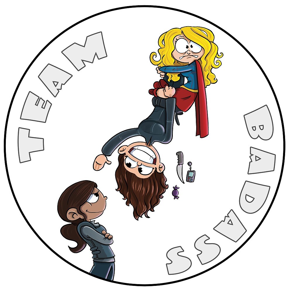 "Team Badass" by olansamuelle | Redbubble