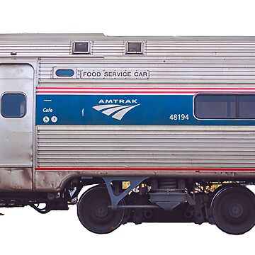 "Amtrak Car sticker" Sticker for Sale by Dmanphotography | Redbubble