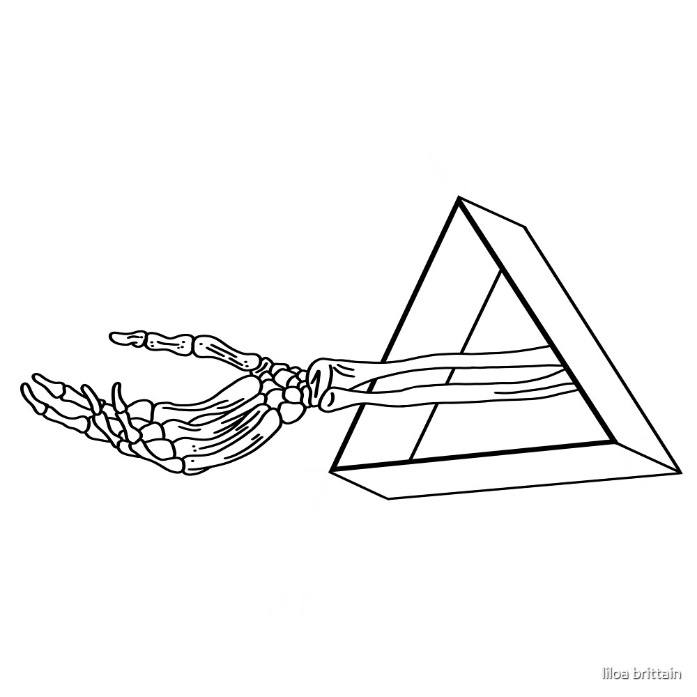 "skeleton from the void" by liloa brittain | Redbubble