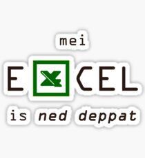 Excel: Stickers | Redbubble