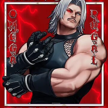 "King of Fighters XV - Unending Calamity Omega Rugal KOF" Sticker for ...