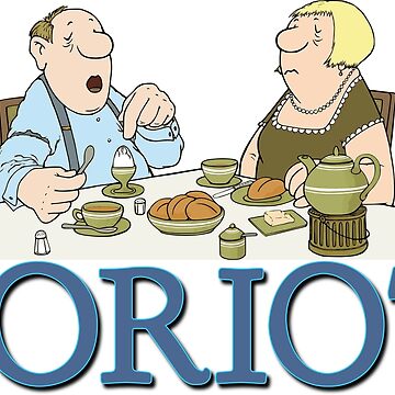 Dekokissen mit "Loriot, das Frühstücksei, das Ei" von Nordwind | Redbubble