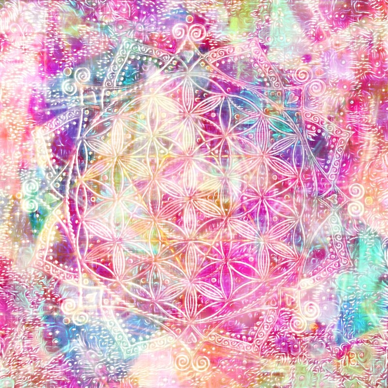 "Blossom Rain Mandala" by KirstenStar | Redbubble