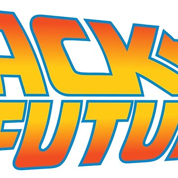 "BTTF" Sticker for Sale by eviemae | Redbubble