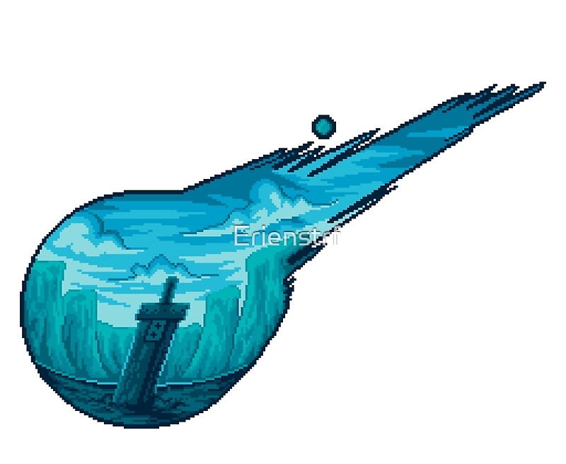 "Final Fantasy VII Meteor" by Erienstrf | Redbubble