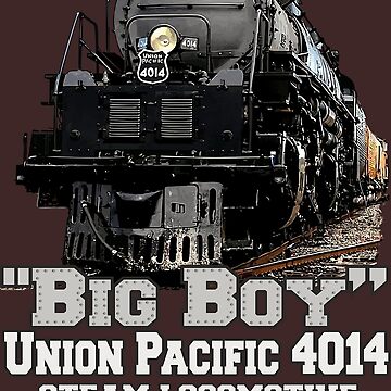 "Big Boy 4014 Steam locomotive " Sticker for Sale by comancha | Redbubble
