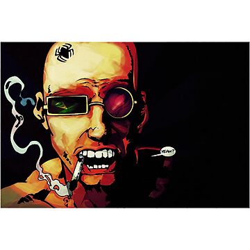 "Spider Jerusalem Transmetropolitan Comics" Sticker for Sale by ...