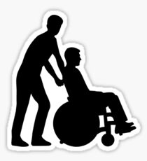 Wheelchair: Stickers | Redbubble