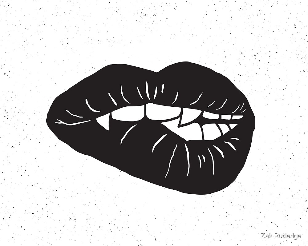 "Ready to Bite" by Zak Rutledge | Redbubble