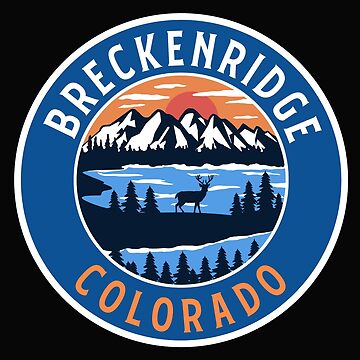 "Breckenridge Colorado" Sticker for Sale by Nature-spirit | Redbubble