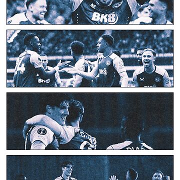 "aston villa" Sticker for Sale by masterpiece0 | Redbubble