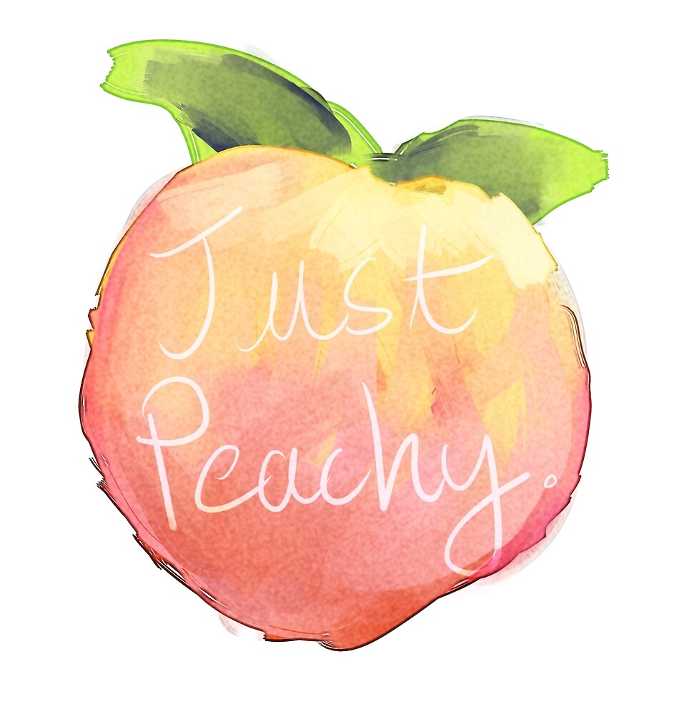 "Just Peachy" by sonicherosfan | Redbubble
