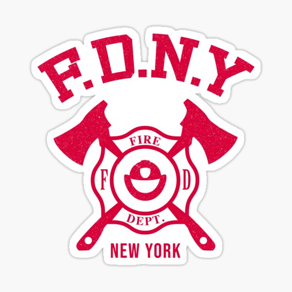 Fdny Stickers | Redbubble