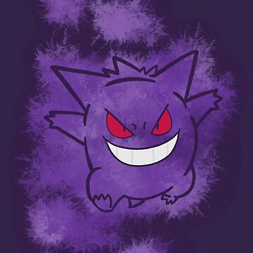 "Purple ghost fan art" Sticker for Sale by Burn0ut | Redbubble