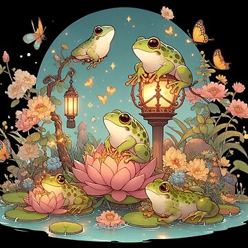 "Frog" Sticker for Sale by Azrora | Redbubble