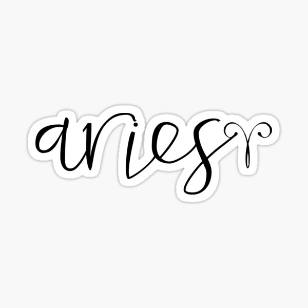 Aries Stickers | Redbubble